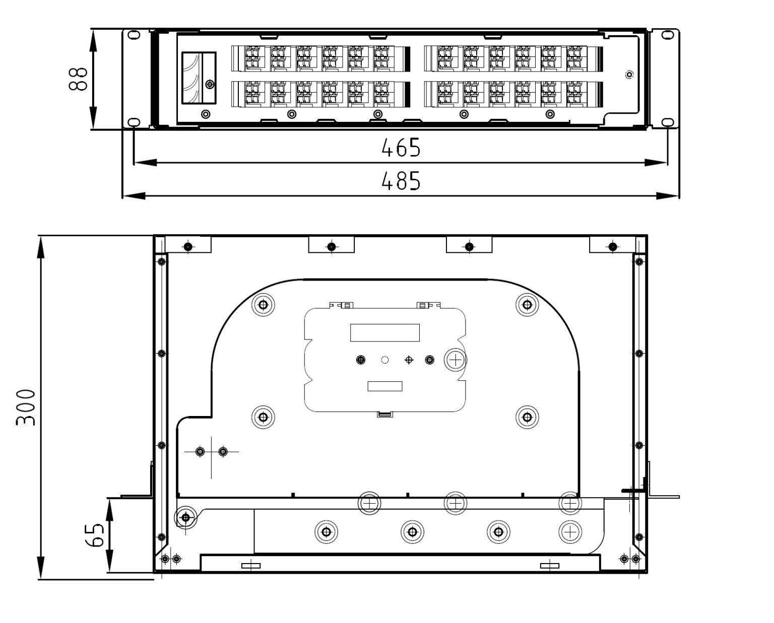 Premium-Line 19” Rack Mounted ODF
