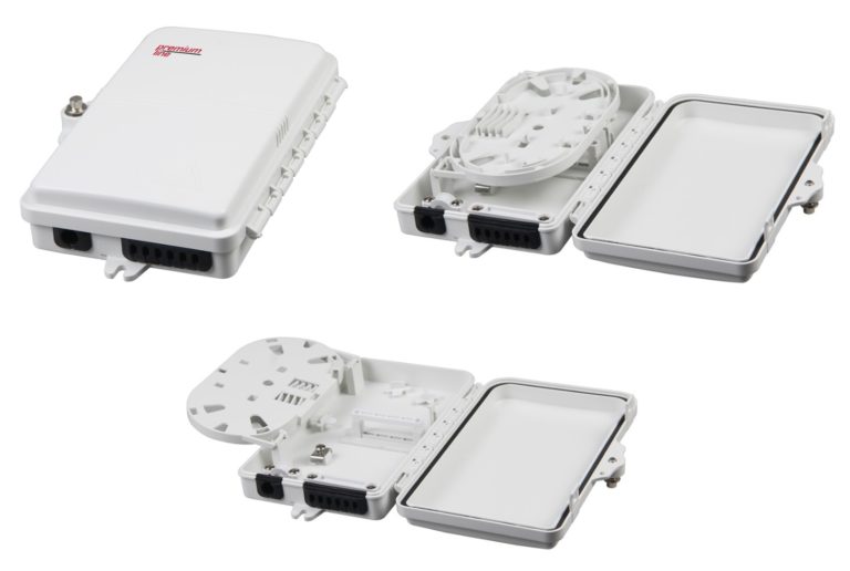 FTTH distribution boxes 4, 8, 16, 24, 36 or 48 ports - Premium-Line