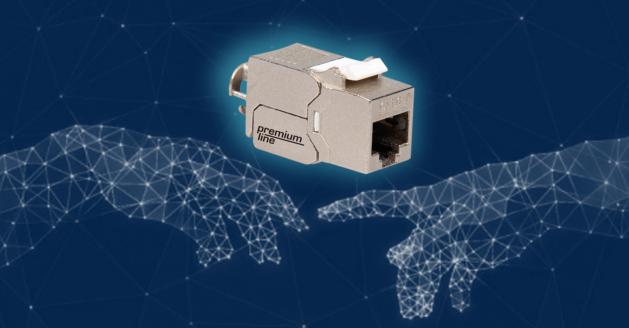 Kategorie 6A 180 ° geschirmter Keystone Jack aus Druckguss - Perfektion ...