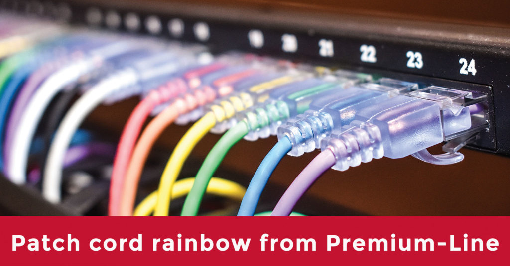 Patch cord rainbow from Premium-Line - Premium-Line