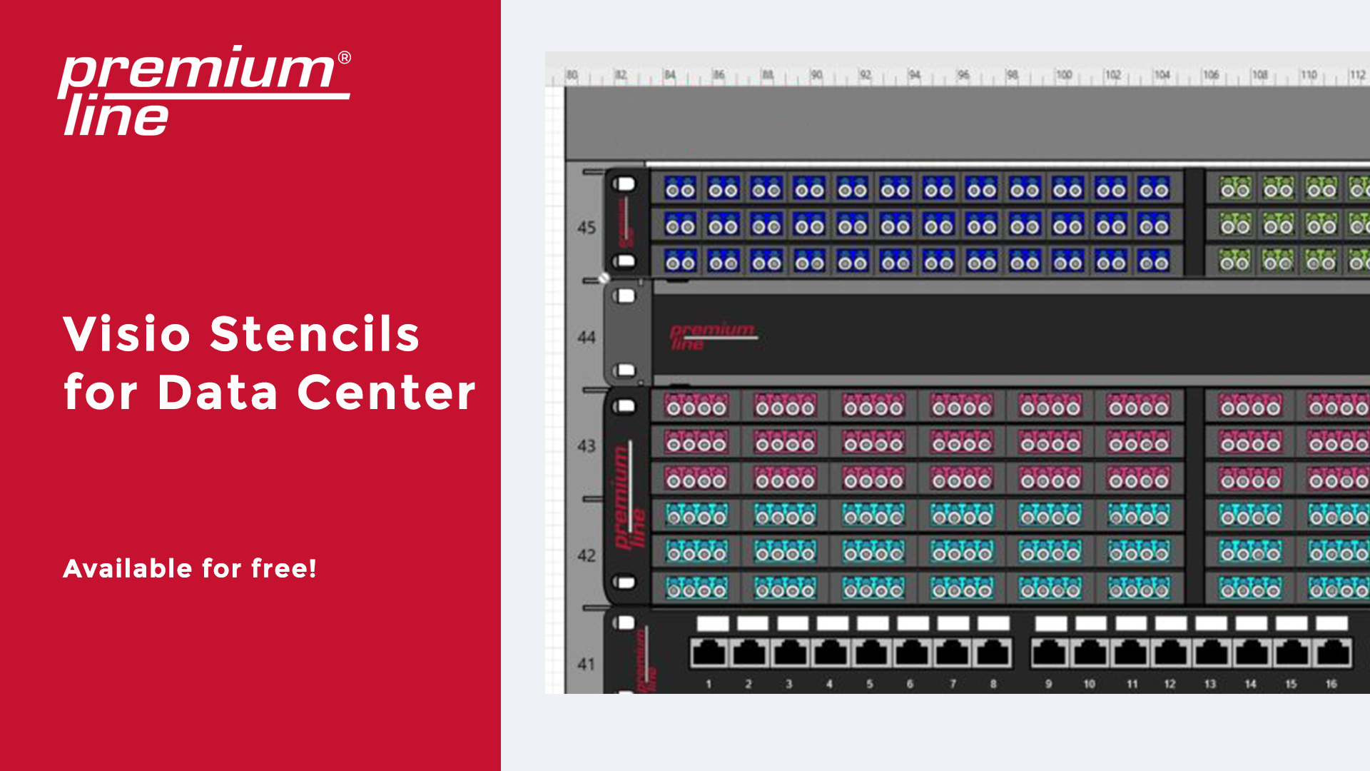 Visio Stencil per DC - Premium-Line