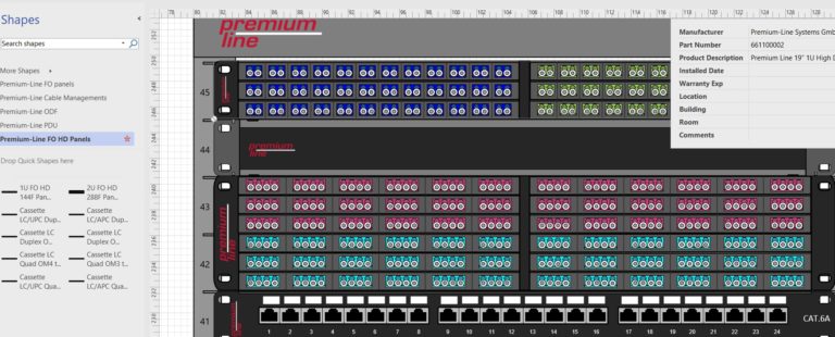 Visio Stencils for Data Center - Premium-Line