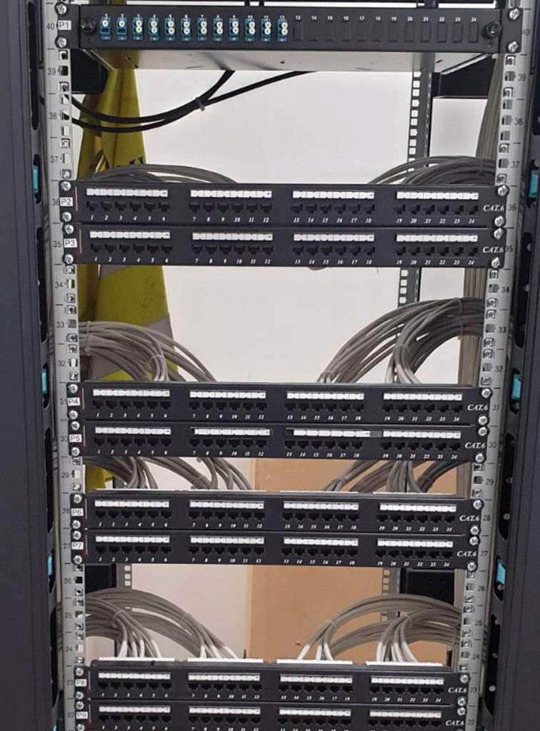 Cabling system for RTU Faculty of Civil Engineering - Premium-Line