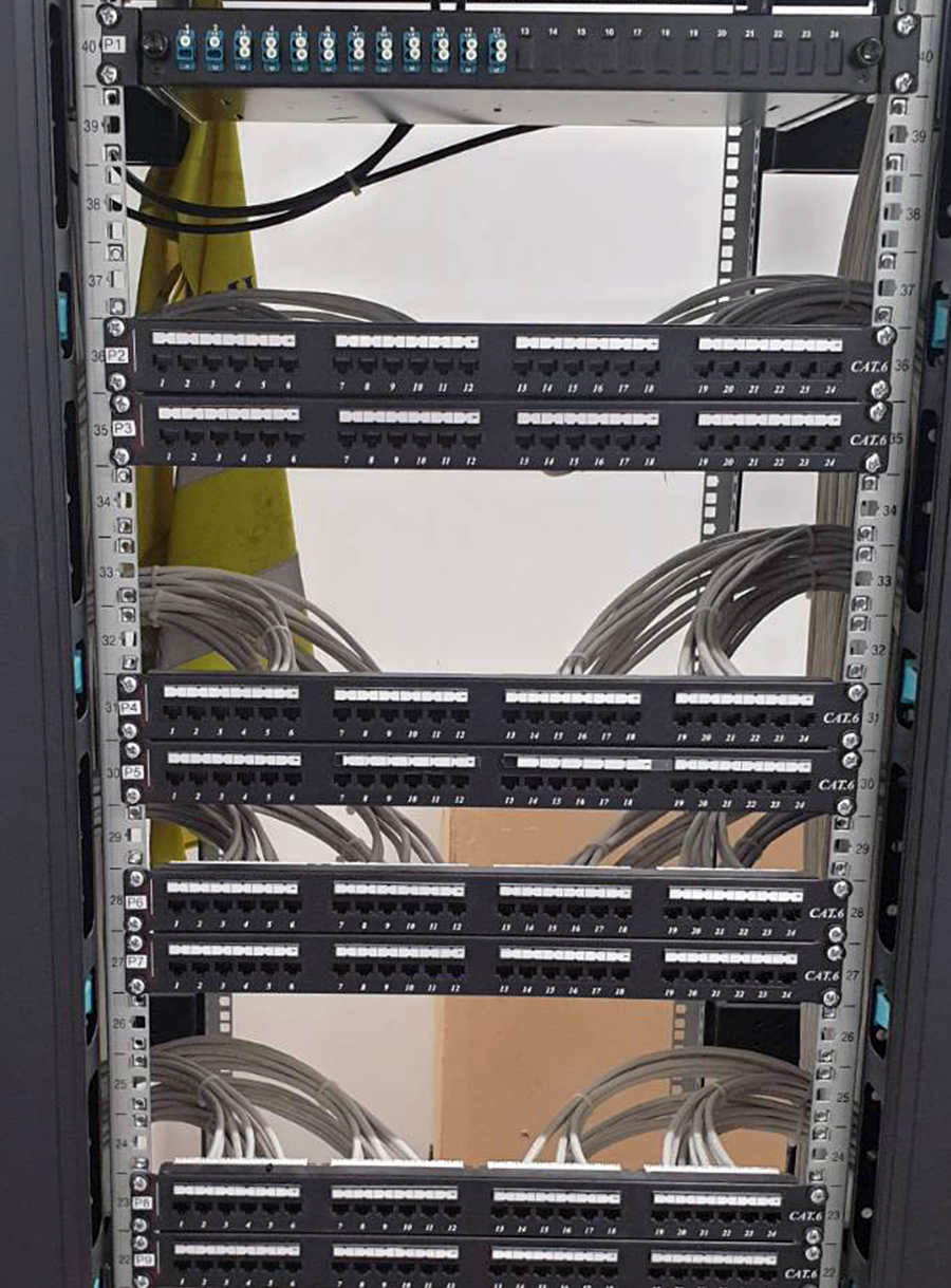 Cabling system for RTU Faculty of Civil Engineering - Premium-Line