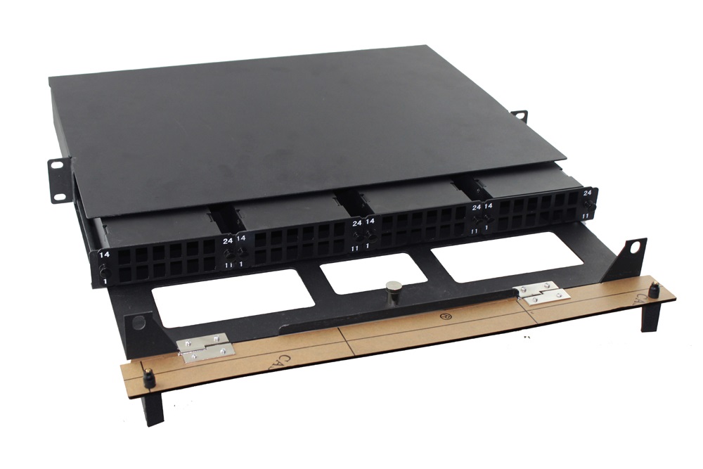Premium-Line 19” Fiber Optic High Density Patch Panel 96F 1U
