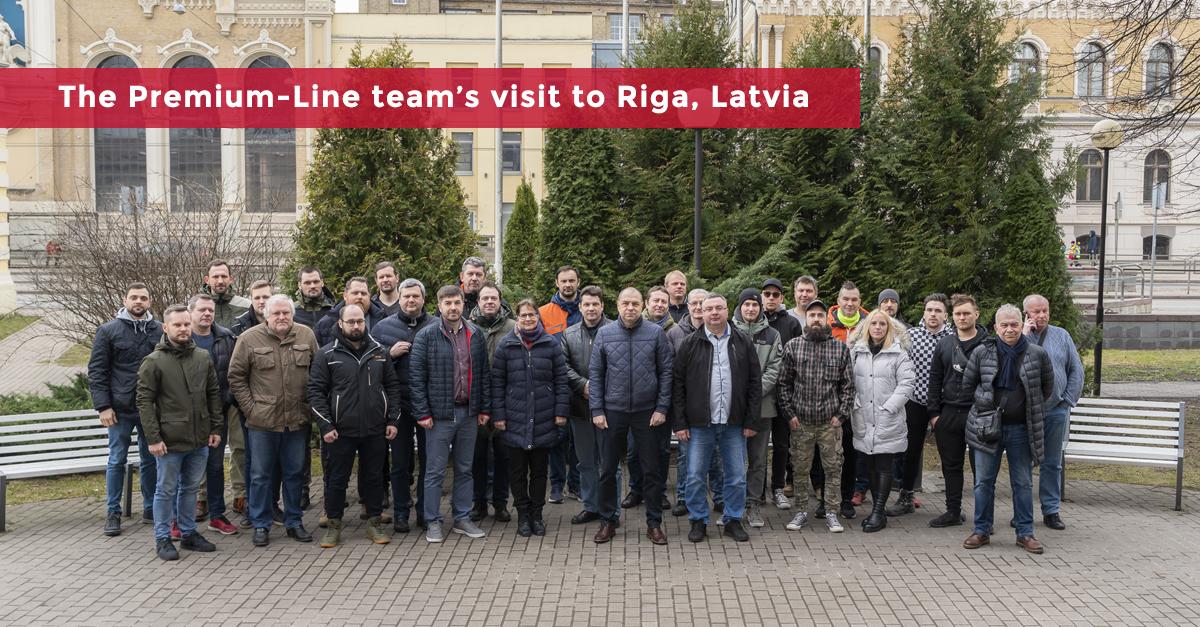 Premium-Line activities: the team's visit to Riga, Latvia - Premium-Line