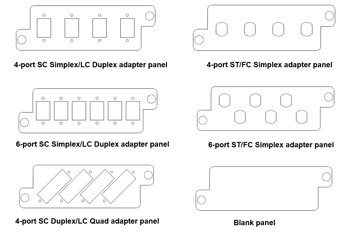 Premium-Line 19” Fiber Optic Patch Panel - Premium-Line