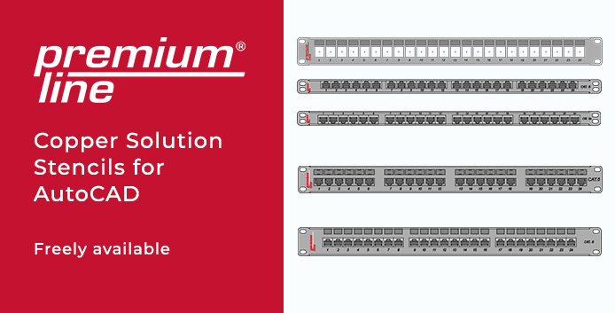 Premium-Line Copper Stencils for AutoCAD