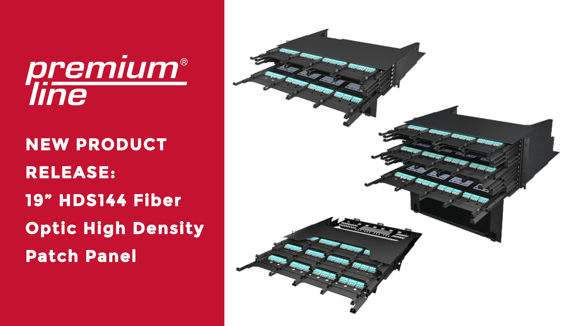 Новий продукт: 19-дюймова оптоволоконна патч-панель високої щільності ...